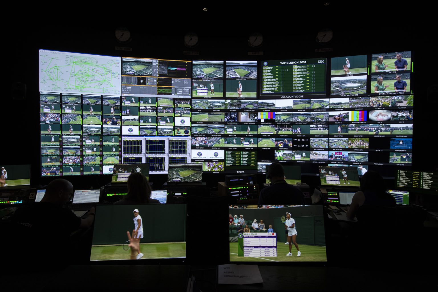 AELTC Broadcast Centre | Bagden Wood Electrical